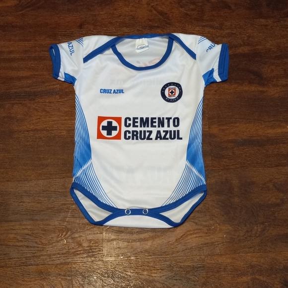 One Pieces | Club Cruz Azul Baby Onesie | Poshmark